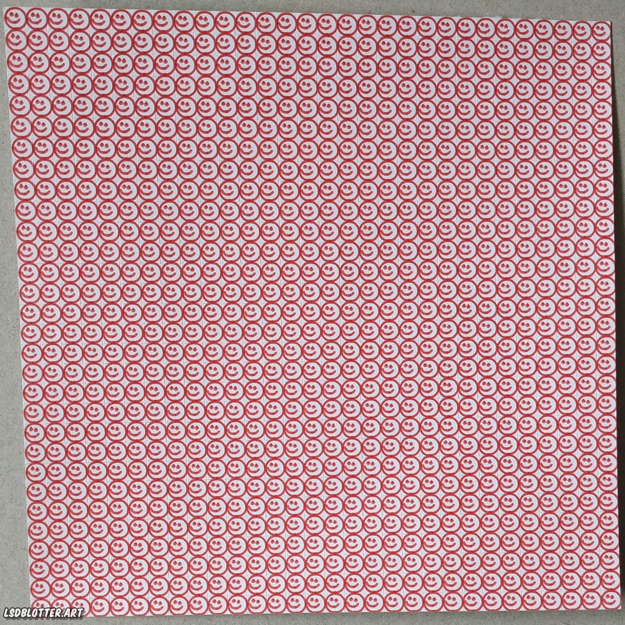 Smileys in Blotter Art - LSD Blotter Art