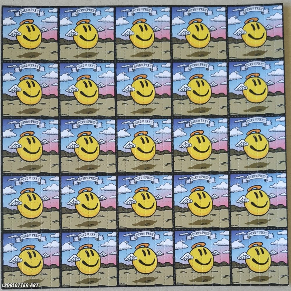Smileys in Blotter Art - LSD Blotter Art