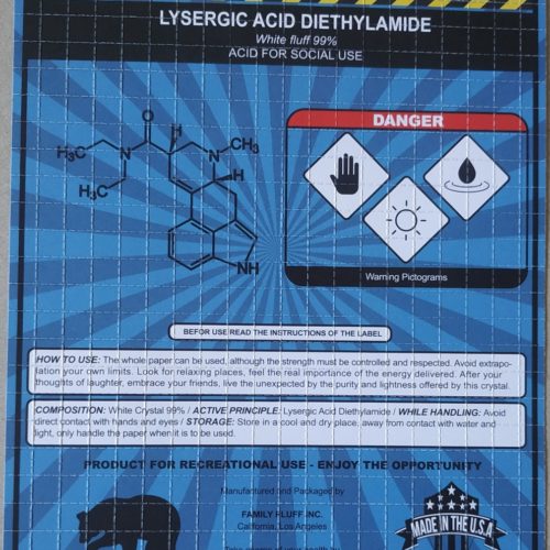 Blotter Art Gooney Bird reproduction - LSD Blotter Art