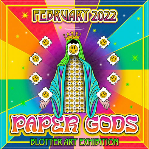 PAPER GODS - LSD Blotter Art